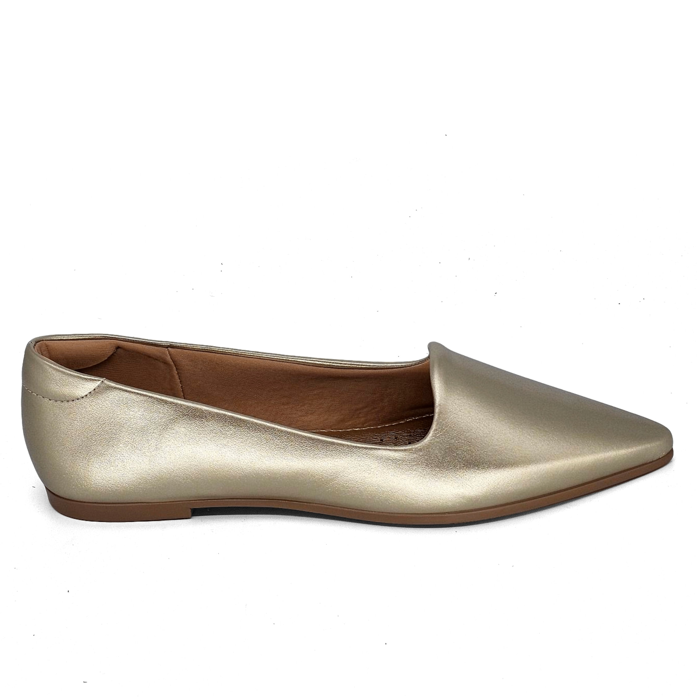Sapatilha Lena Ouro Light - LNA1600 - Perlatto
